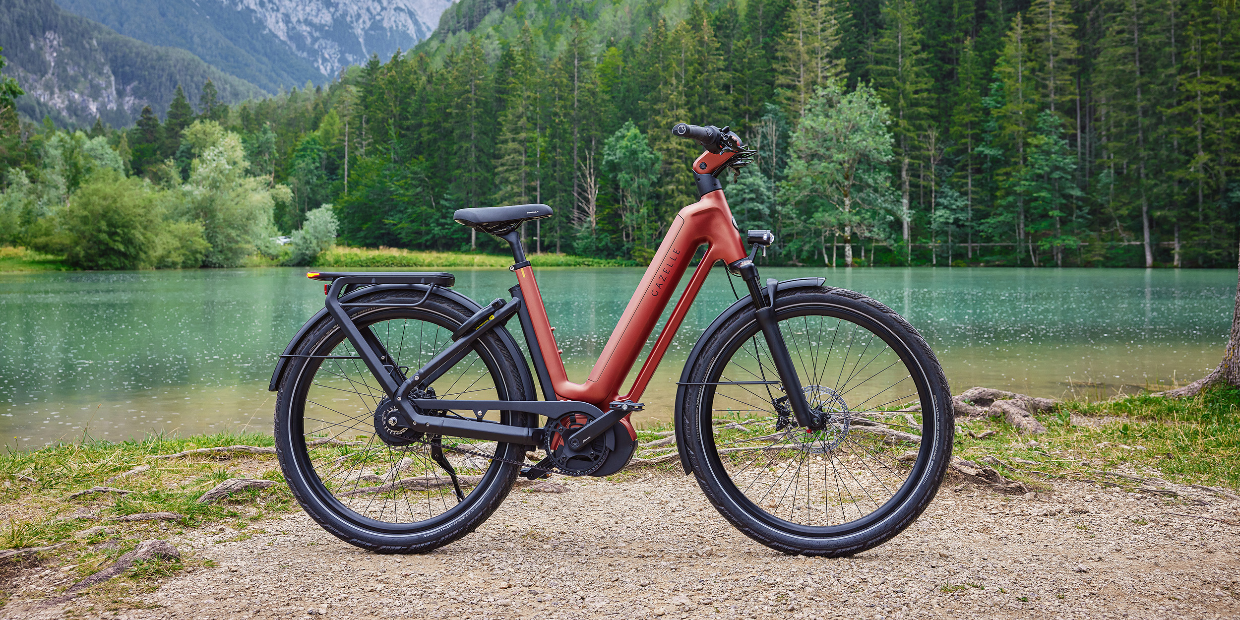 Gazelle Eclipse E-Bike: Futuristisches Hollandrad mit GPS-Tracker - Nimms Rad