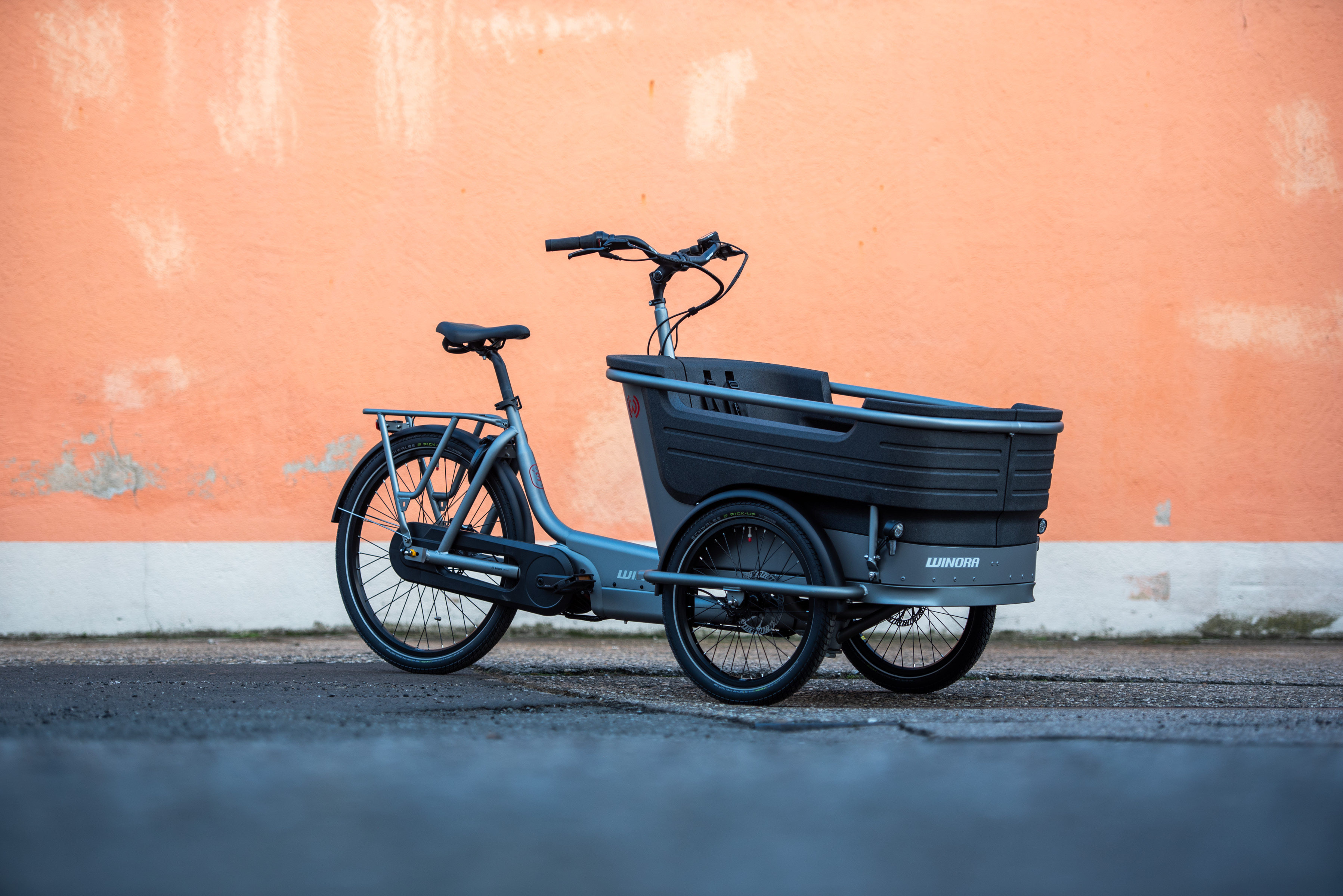 Winora F.U.B. 3W: Dreirädriges E-Lastenrad für bis zu 4 Kinder - Nimms Rad