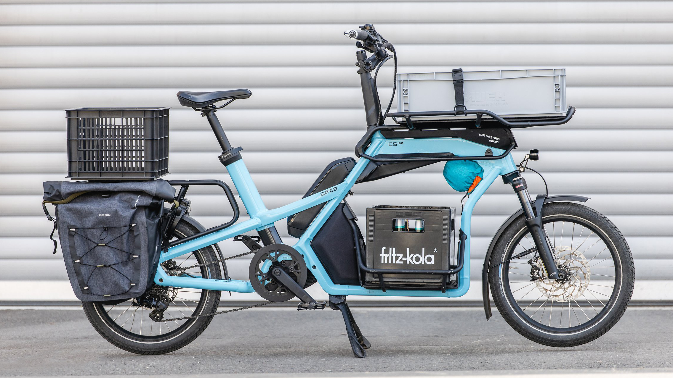 BikeStage 2024 – Ca Go CS-E-Bike: Variables E-Lastenrad mit Dreifach-Ladefläche - Nimms Rad
